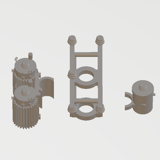 ⚡ Electric pole 1/64・ STL File for 3D printing・Cults
