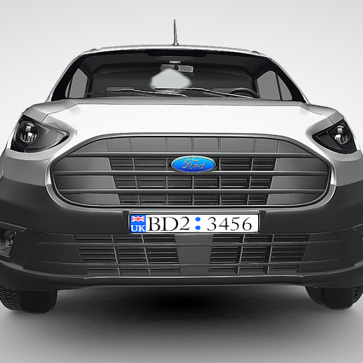 🚙 Ford Transit Connect Double Cab-In-Van・ STL File for 3D printing・Cults