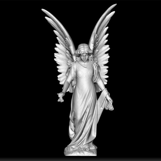 👼 Angel・ STL File for 3D printing・Cults