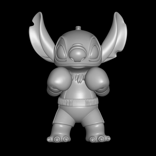 🗿 boxer stitch, lilo and stitch, disney・ STL File for 3D printing・Cults