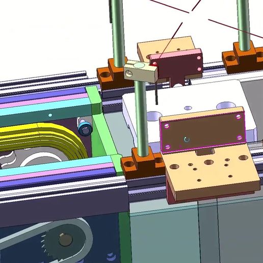 🛠️ Multi-Level Conveyor System with Vertical Lift 3D CAD Model ...