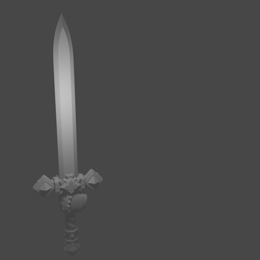 ⚔️ Gloomy Best Friend Swords・Free 3D File for ・Cults