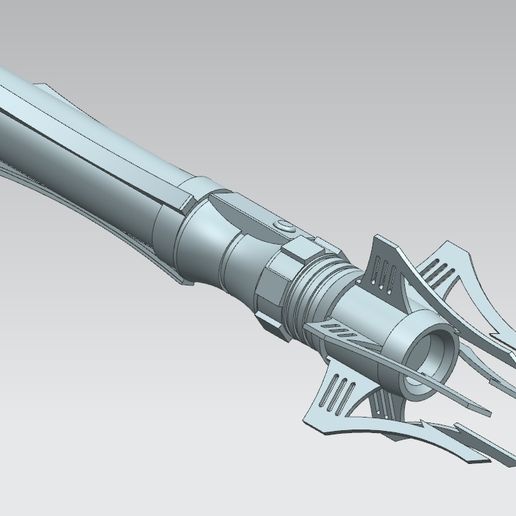 Venom Sith Lightsaber 3D Model・ 3D File for ・Cults