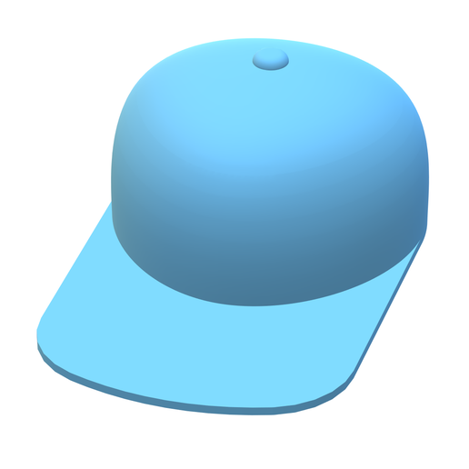⚾ Baseball Cap・ STL File for 3D printing・Cults