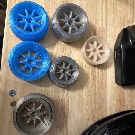 🚗 Mugen MF8 1/10 Drift Rc Car Wheels・Free STL File for ・Cults