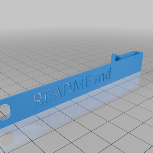🗝️ Keychain Version of Bookmark #1・Free 3D File for ・Cults