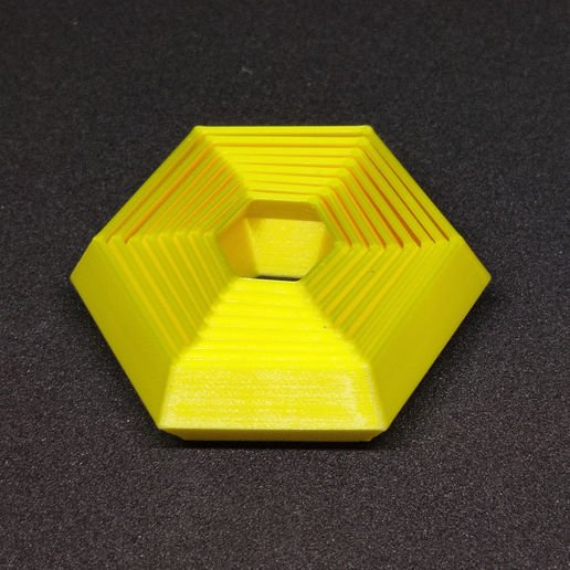 👌 Hex Fidget・Free 3MF File for 3D printing・Cults