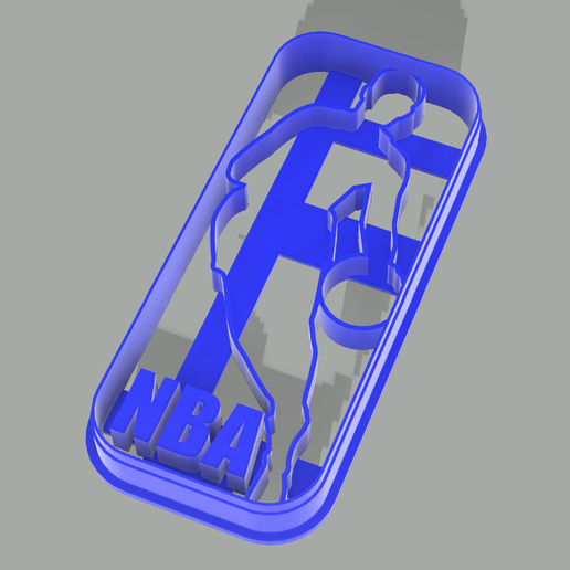 3MF file COOKIE CUTTER NBA LOGO 🍪 ・3D printer model to download・Cults
