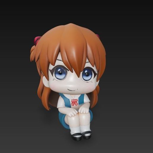 👼 azuka chibi evangelion・ STL File for 3D printing・Cults