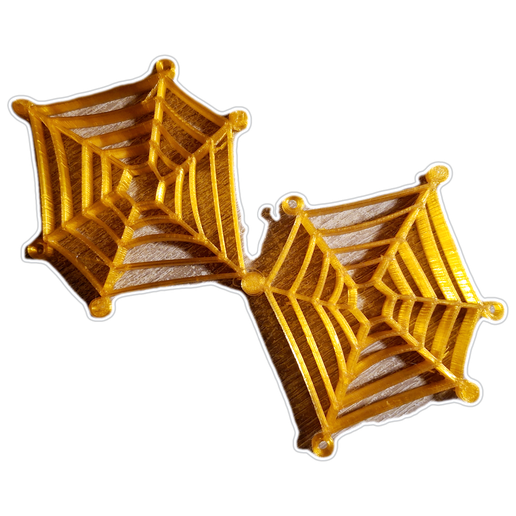 Free STL file Tileable spider's web 🕸️ ・3D printable model to download ...