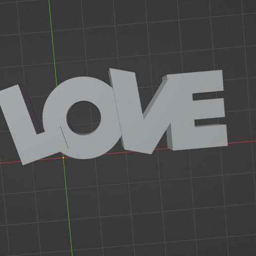 ️‍🔥 LOVE SIGN・ STL File for 3D printing・Cults