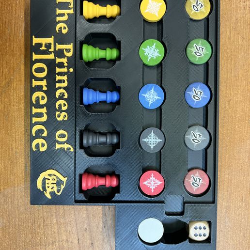 📁 The Princes of Florence Board Game Organizer | Insert | Premium ...