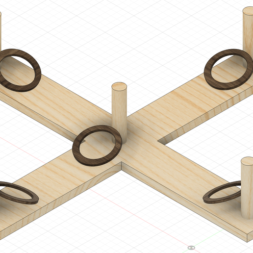 STL file Model of a Classic Ring Toss Game 💍 ・3D printer design to ...