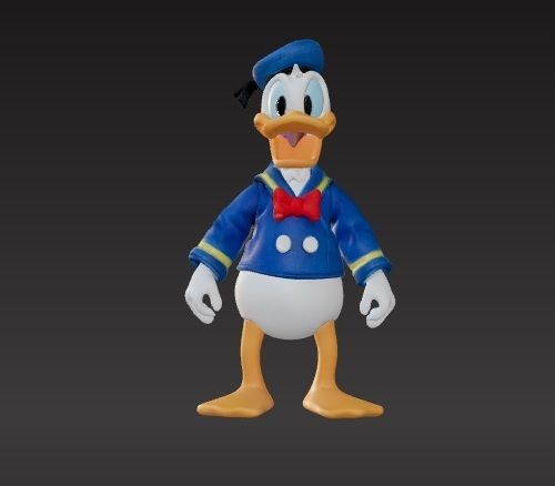 🎲 Donald Classic - 3D Printable Model | Cartoon Collectible・ STL File ...