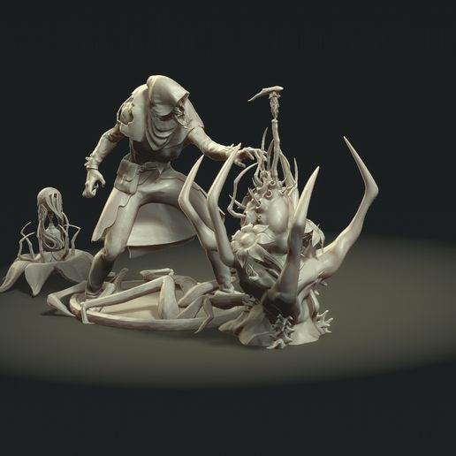 😵 The Blight Story Starting Diorama From Dead By Daylight・ STL File for ...