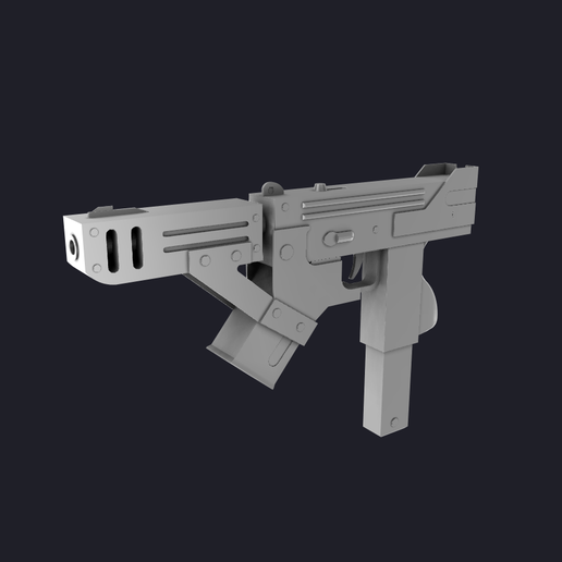 🎬 Blade's Mac II (Wesley Snipes) 3D MODEL・ 3D File for 3D printing・Cults