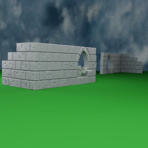 🏗️ wargaming architectural building block・Free STL File for 3D printing ...