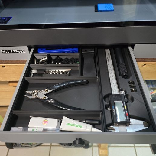 Creality K2 Plus Storage Drawer Tray・ STL File for 3D printing・Cults