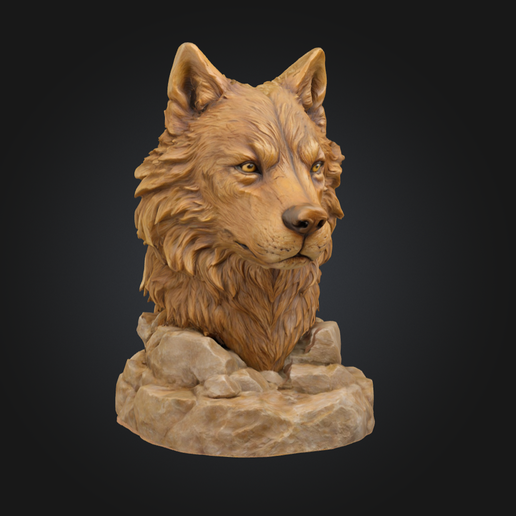 🐕 Dog Bust・Free STL File for 3D printing・Cults
