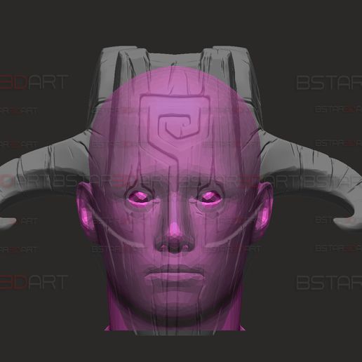 🎃 Juggernaut Dota Mask - Halloween Cosplay・ STL File for 3D printing・Cults