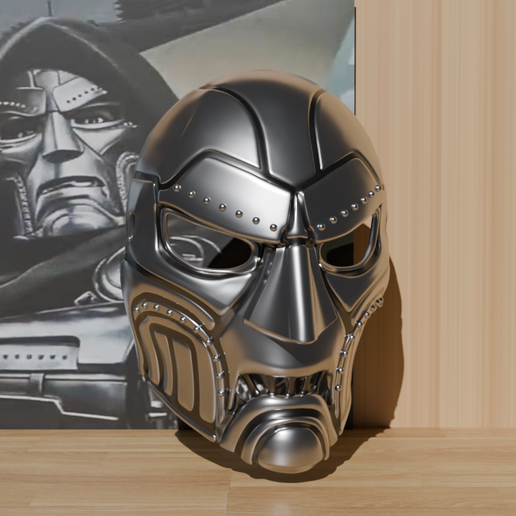 🩺 DOCTOR DOOM MASK - DOCTOR DOOM MASK・ STL File for 3D printing・Cults