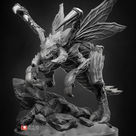 STL file starcraf zerlin g 🐉 ・Design to download and 3D print・Cults