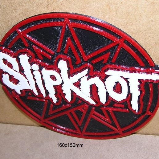 STL file slipknot, corey, taylor, shawn, clown, crahan, joey, jordison ...