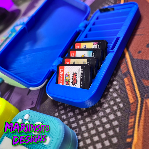 🕹️ SWITCH GAMING CASE - SWITCH GAMING CASE・ STL File for 3D printing・Cults