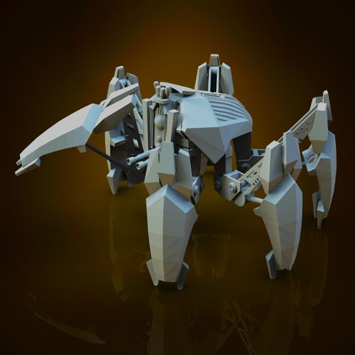 🦀 LM-432 Crab Droid - 3D model of a combat crab droid・ STL File for 3D ...