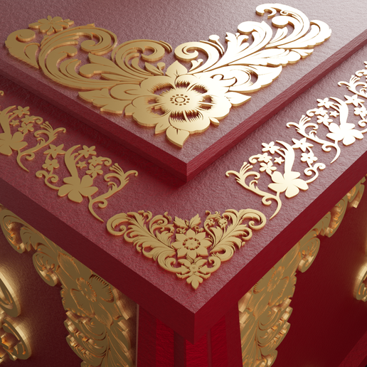STL file ROYAL BOX 📦 ・3D print design to download・Cults