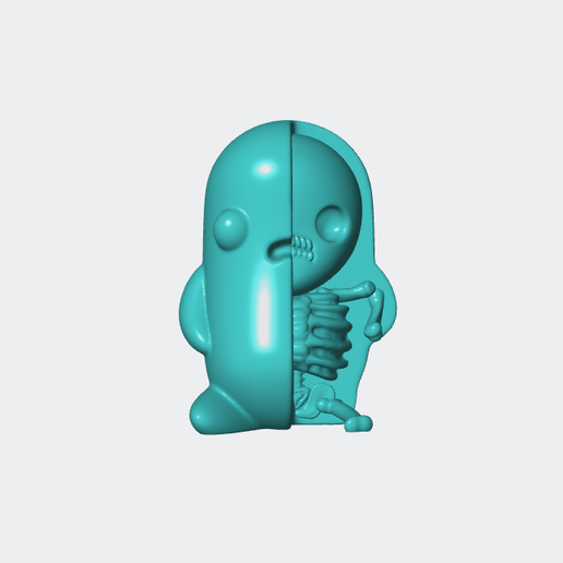 STL file Bean Skeleton 💀 ・3D printer model to download・Cults