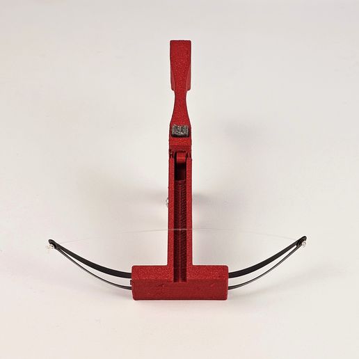 ️ Glider Launcher Crossbow with Rear Sight・Free STL File for ・Cults