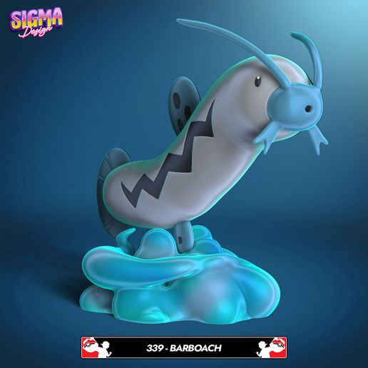 3D file 339 barboach 🐉 ・3D printing idea to download・Cults