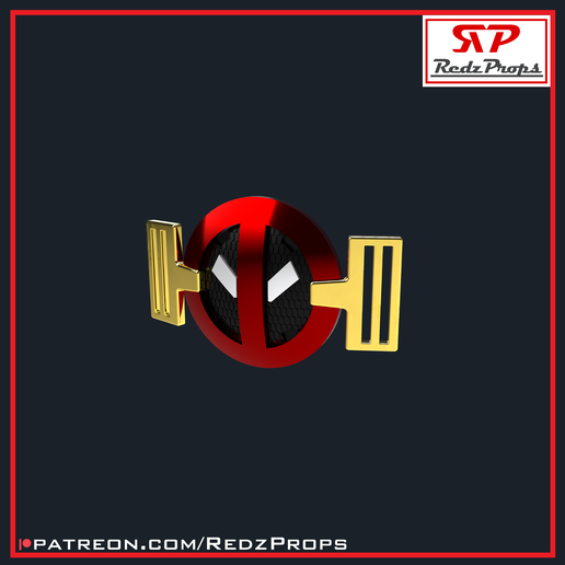 🖨️ Deadpool 3 Nicepool Buckle Cosplay Prop・ 3D File for 3D printing・Cults