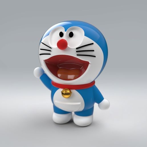 🤖 Doraemon 3D Print Model – Iconic Anime Figure for Fans & Collectors ...