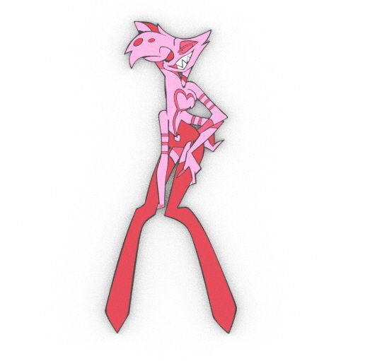 🏨 hazbin hotel angel dust・ STL File for 3D printing・Cults