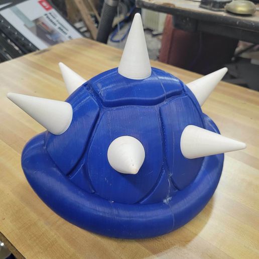 🐚 Spiny Shell inspired by Super Mario Bros・ STL File for ・Cults