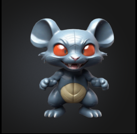 Free STL file Ratata chibi 🎮 ・3D printer design to download・Cults