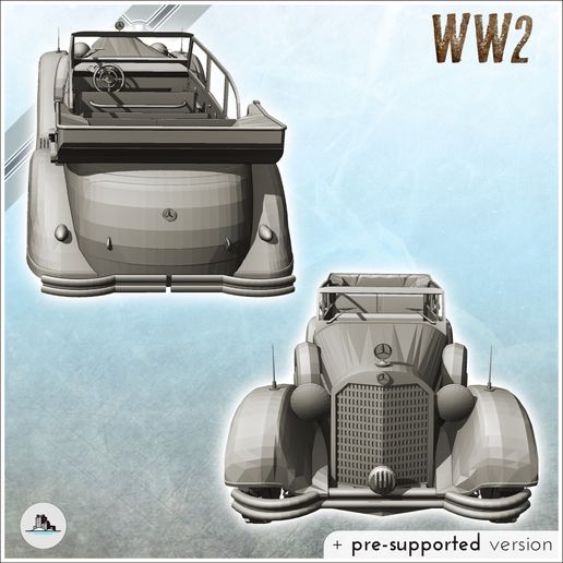 🇩🇪 Mercedes-Benz W31 German off-road vehicle (14) - Germany Eastern ...