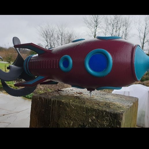 🚀 Vane rocket・Archivo STL Gratis para ・Cults