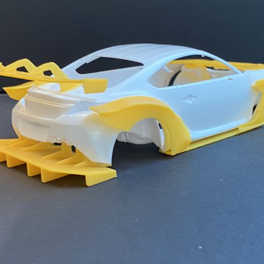🚗 GR86 1/24 Body kit MOD・ STL File for 3D printing・Cults