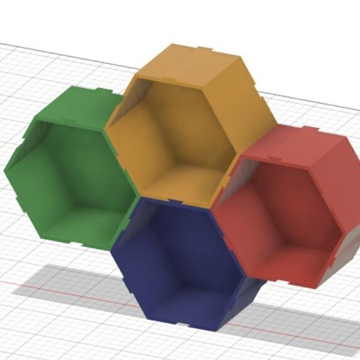 STL file Hexagon Box 📦 ・3D printer model to download・Cults
