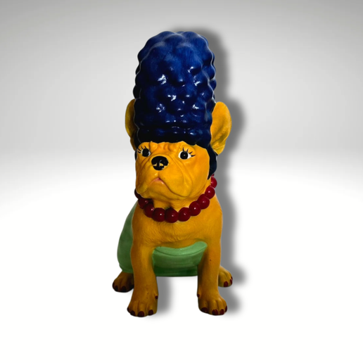 🐉 Statue Bulldog Marge Simpsons・ STL File for 3D printing・Cults