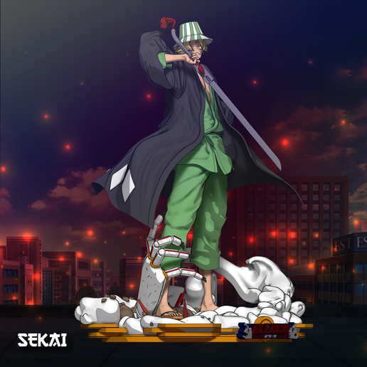 🗿 KISUKE SCULPTURE - SEKAI 3D MODELS - TESTED AND READY FOR 3D PRINTING ...