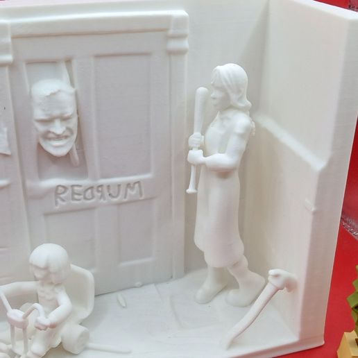 🏢 The Shining Diorama Jack Torrance (Jack Nicholson) Wendy (Shelley ...