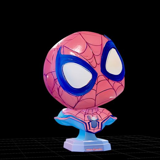 👤 Big head spidey・Free 3D File for 3D printing・Cults