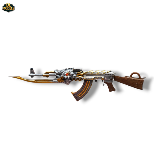 🗝️ AK 47 Fury Keychain Crossfire 3D Model・ STL File for 3D printing・Cults