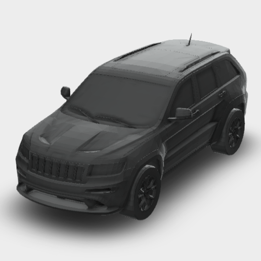 🚗 Jeep Grand Cherokee SRT-8 2013・ 3D File for 3D printing・Cults