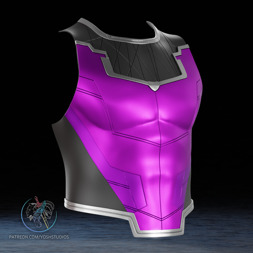 STL file MCU Gambit Chest Armor 3D Print File STL 📁 ・3D print design to ...