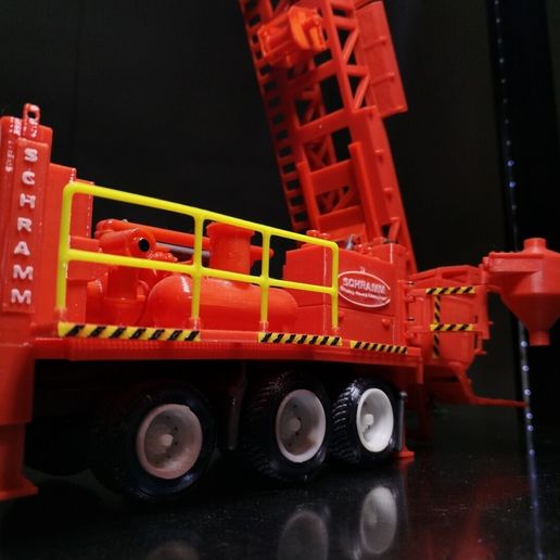 🚚 SCHRAMM 685 DRILLING RIG・ STL File for 3D printing・Cults